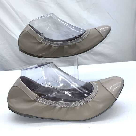 dexflex comfort | Shoes | Dexflex Comfort Tan Faux Leather Cap Toe ...